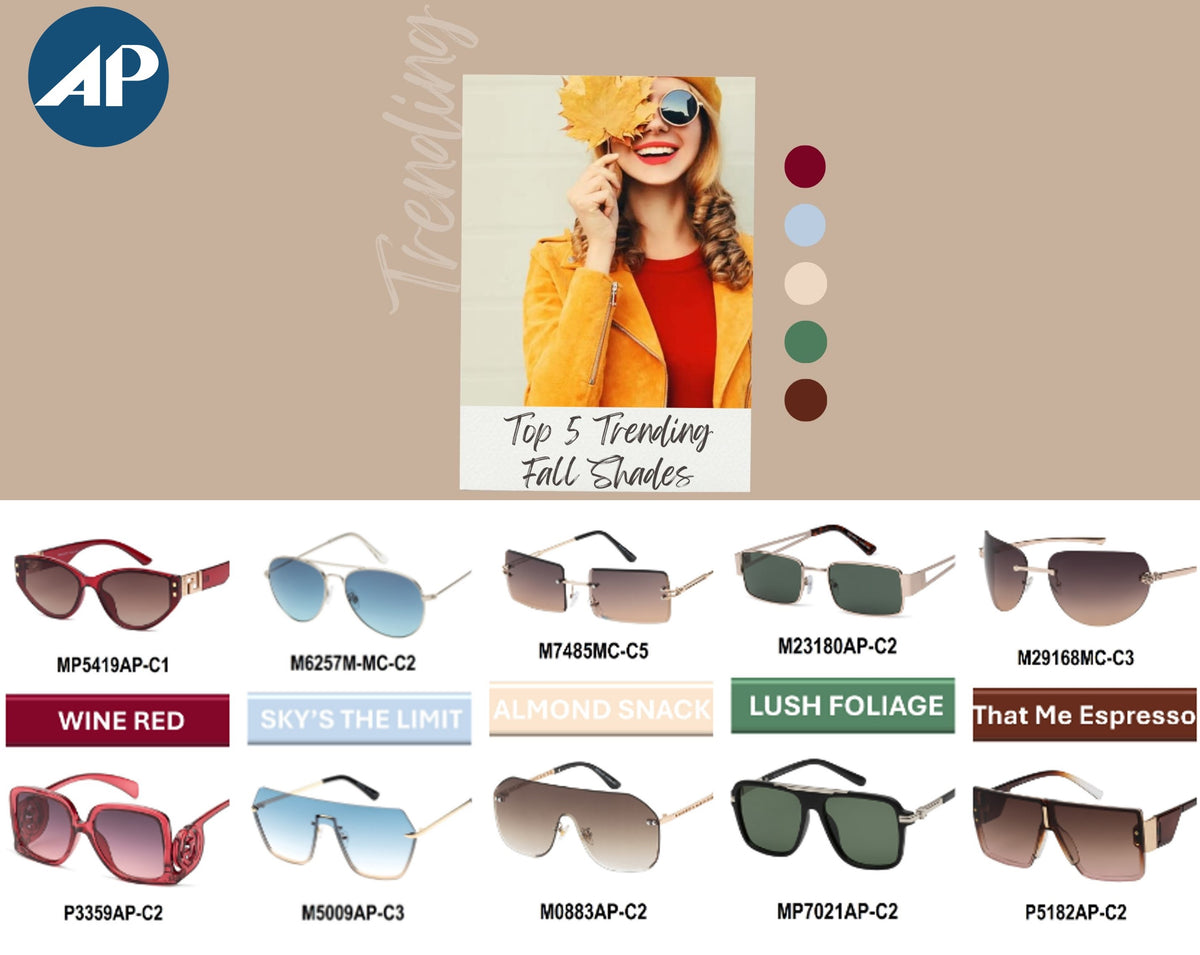 Top 5 Trending Fall Shades for 2024: Refresh Your Eyewear Inventory wi ...